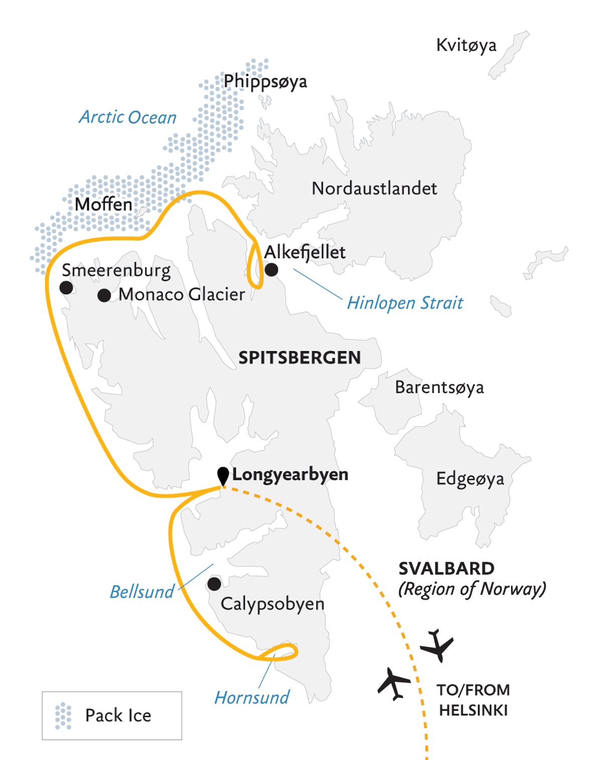 Svalbard Explorer: Best of High Arctic Norway onboard Ultramarine ...